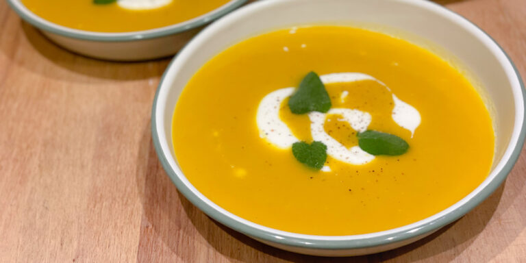 Pompoen-prei soep - De Campertrek